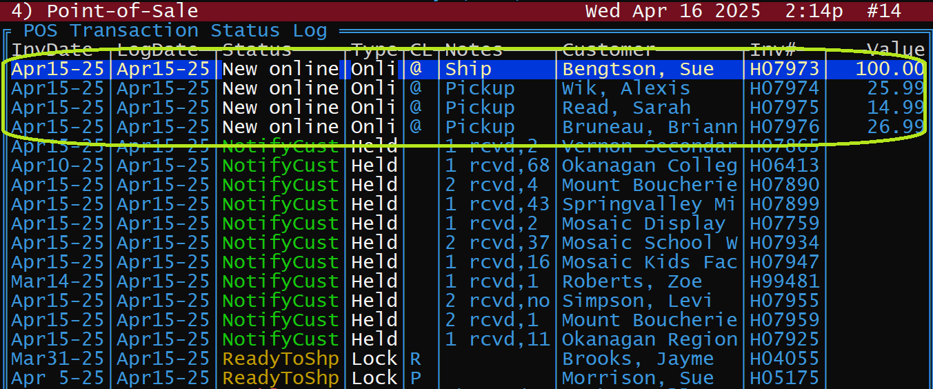 Bookmanager Help Centre