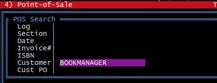 Bookmanager Help Centre