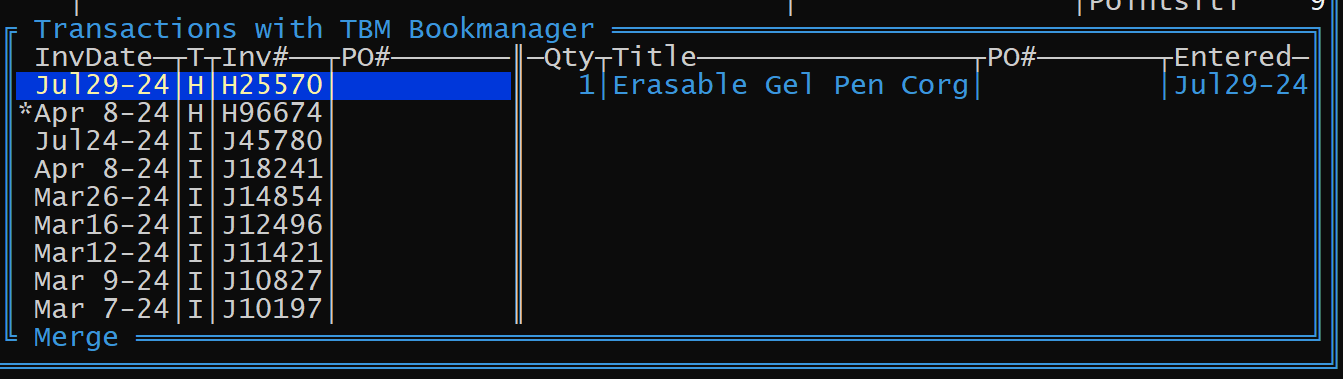 Bookmanager Help Centre